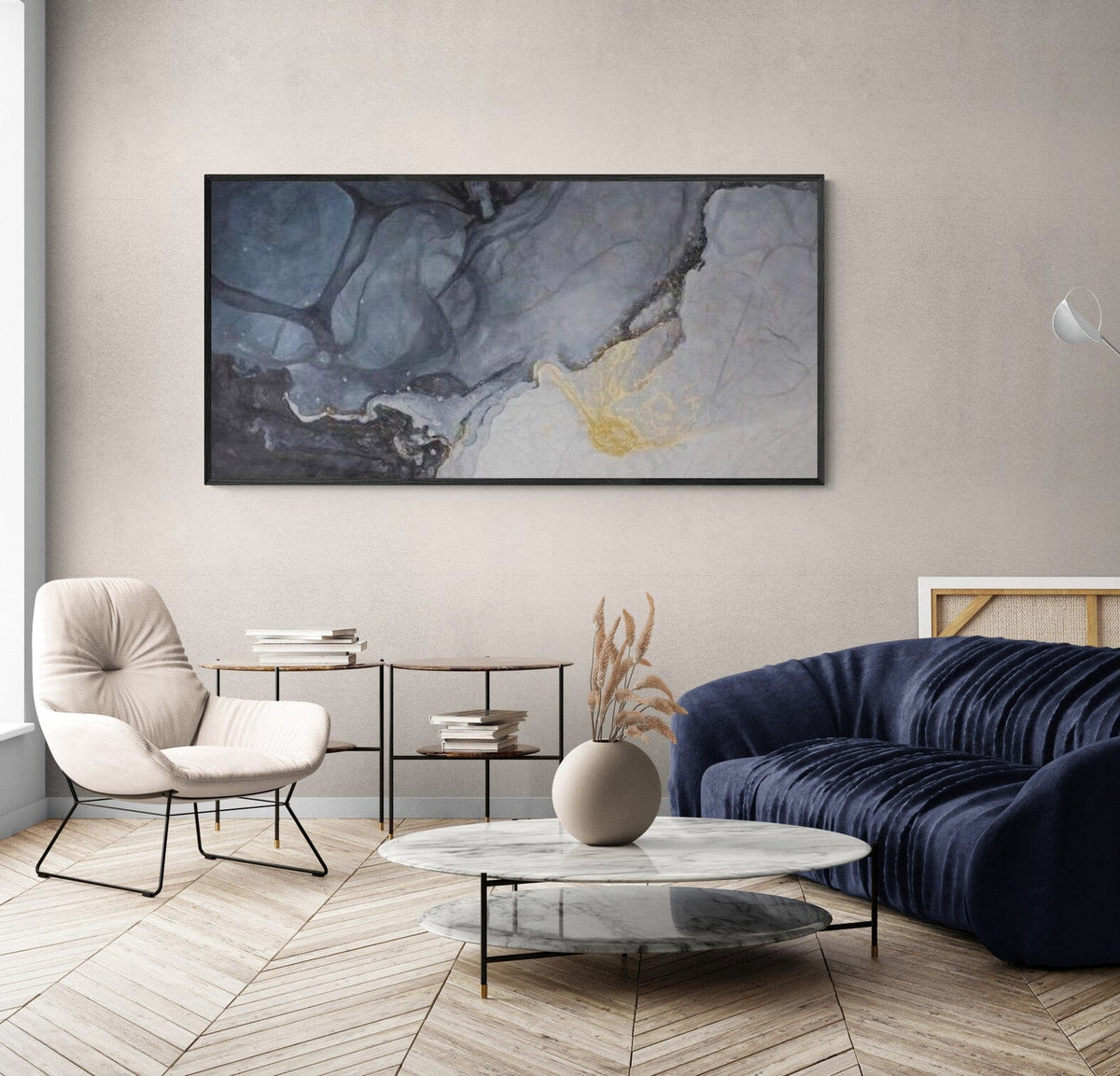 "Obyss" Handpainted Oil Canvas – Sash Designs